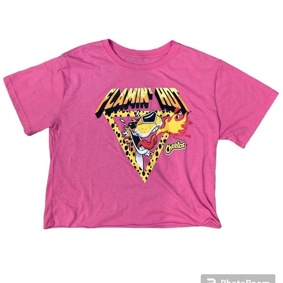 cheetos | Tops | Flaming Hot Cheetos Crop Top | Poshmark